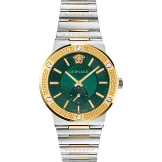 Versace Homme, Accessoires, Vert, Taille: ONE Size Montre Greca Logo