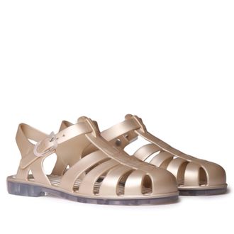 Toni Pons Kuba Damen-Krabbelschuhe aus Gummi., silber, 40 EU