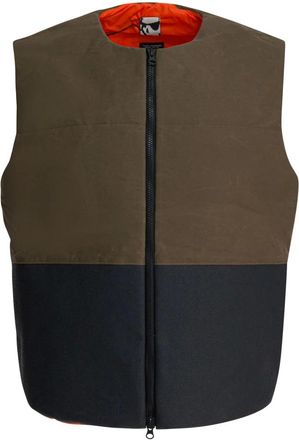 GR10K Gr10K, Homme, Vestes, Brun, Taille: M Veste sans Manches Rembourr&eacute;e