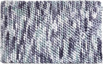 Linea Due Punto Badteppich 60x100 cm hellgrau