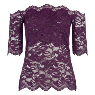 Paco Rabanne Femme, Blouses et Chemises, Violet, Taille: 36 FR Blouses