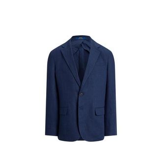 Polo Ralph Lauren Blazer cintr&eacute; en lin m&eacute;lang&eacute;