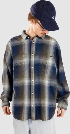 Vans Lx Indigo Plaid Hemd mossy olive
