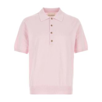 Closed Baumwoll-Poloshirt - - Tops - Herren - Rosa - M