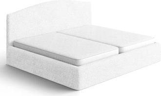 Paulato by GA.I.CO. PAULATO Husse f&uuml;r Kingsize-Bett &uuml;ber das Kopfteil und Grundgestell r&uuml;berziehen, Husse f&uuml;r Boxspringbetten 180-220cm Mikrofaser, bi-elastisches, kratzf