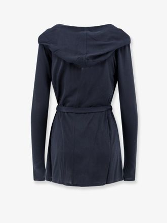 Max Mara Womens Cardigan Mxmfalda Blue Lyocell-Silk Sweater
