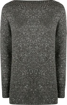 D.exterior pull brodé de sequins - Vert