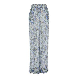 Semicouture Damen, Hosen, Blau, MGr&ouml;&szlig;e