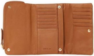 Nat & Nin Mila Lederportfolio - Brown