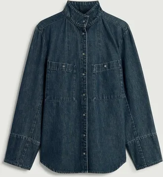 SOEUR CHEMISE LESLIE BLEU GRIS