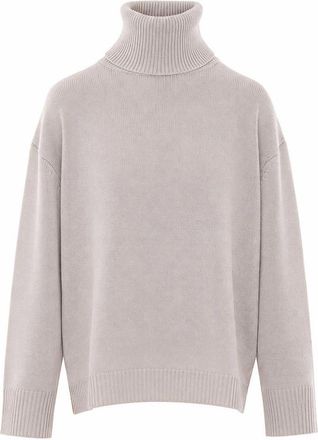 Allude Rundhalspullover - Grau