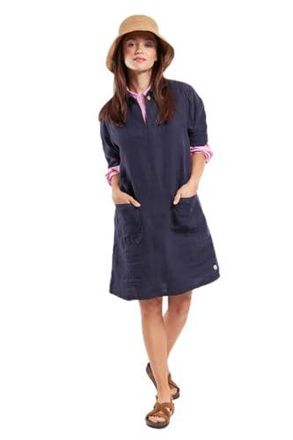 Armor Lux Robe Vareuse H&eacute;ritage, Seal, 40 Femme