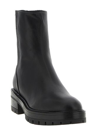 Aquazzura Saint Honore Ankle Boot - Black