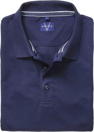 Marvelis Langarm-Poloshirt