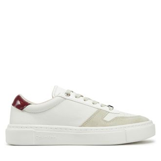 Calvin Klein Sneakers Calvin Klein Cupsole Lace Up HW0HW02470 Wei&szlig;