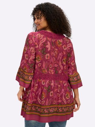 Sheego Klassische Bluse 3/4-Arm-Bluse 3/4-Arm