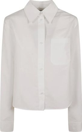 Max Mara Femme, Blouses et Chemises, Blanc, Taille: 34 FR Chemise Spxceppo