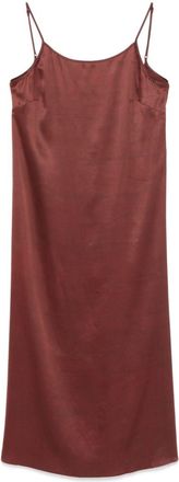 Uma Wang Tavella Midikleid - Rot