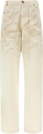 Willy Chavarria Schlagjeans - Beige