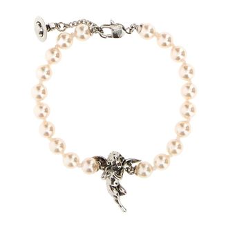 Vivienne Westwood Putti Perlenarmband - - Accessories - Damen - Wei&szlig; - ONE SIZE
