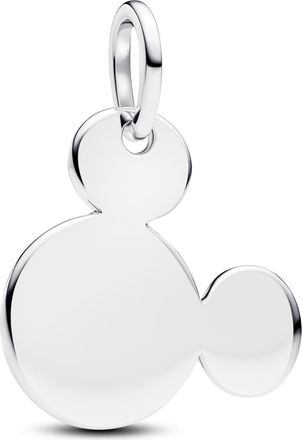 Pandora Disney Micky Maus Gravierbarer Charm-Anhänger aus Sterling Silber, Kompatibel ME und Moments, 793994C00