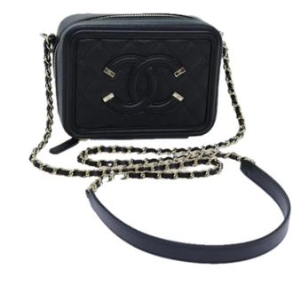 Chanel Pre-owned Vintage Umh&auml;ngetasche - - Pre-owned - Damen - Schwarzk - ONE SIZE