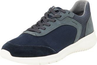 Geox Herren U MONREALE A Sneaker, Navy, 42 EU