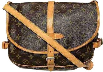 Louis Vuitton unisex, Pre-owned, Brun, Taille: ONE Size Sac bandouli&egrave;re en toile Pre-owned
