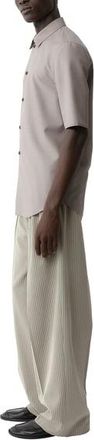 Calvin Klein Chemise slim Juan en laine et soie