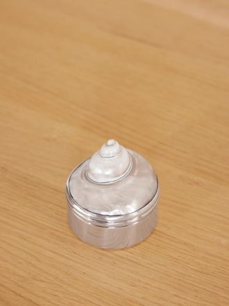 Gohar Écrin En Argent Sterling Et Nacre Shell - Ivoire