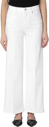 Frame Denim Femme, Jeans, Blanc, Taille: W27 Le Slim Palazzo Jeans