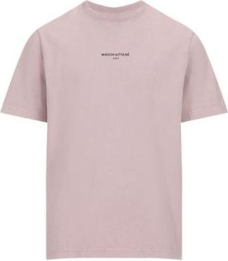 Maison Kitsun&eacute; T-shirt droit en coton
