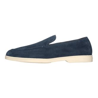 Doucal's Homme, Chaussures, Bleu, Taille: 40 EU Mocassins en Daim