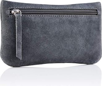 Hill & How Damen Belt Bag Gürteltasche aus Leder, grau