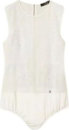 Twinset Femme, Tops, Blanc, Taille: 36 FR Actitude Body