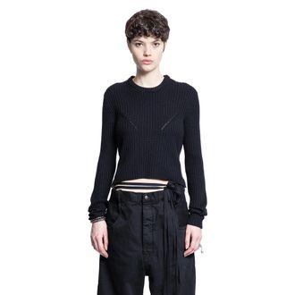 Ann Demeulemeester Bjork Cropped Sweater