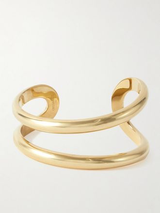 LIÉ STUDIO The Maggie Goldfarbene Armspange