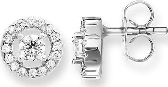 Thomas Sabo Thomas Sabo Damen-Ohrstecker 925 Silber Zirkonia weiß Brillantschliff - SCH150029