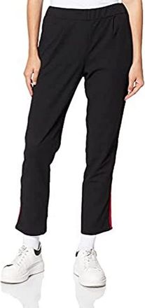 Mavi Damen Tape Detail Pants Hose, Schwarz (Black 900), Keine Angabe (Herstellergröße: S)
