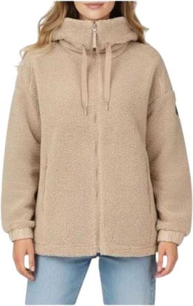 Parajumpers Veste longue en polaire Noelle - Femme - Sport - Beige - Taille: 42 FR