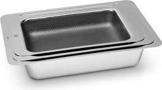 WMF Profi Resist Brat- und Auflaufform Set 3-teilig, Ofenform beschichtet, Mehrschichtmaterial beschichtet, Wabenstruktur