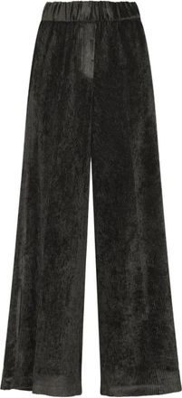 PESERICO Femme, Pantalons, Brun, Taille: 36 FR Pantalon Fluide en Velours C&ocirc;tel&eacute;