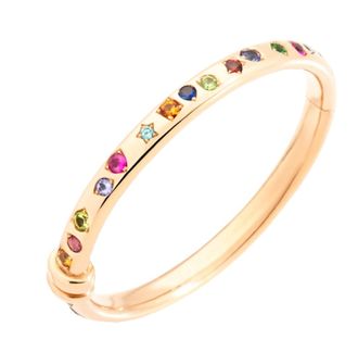 POMELLATO Rose Gold Stone Iconica Bangle