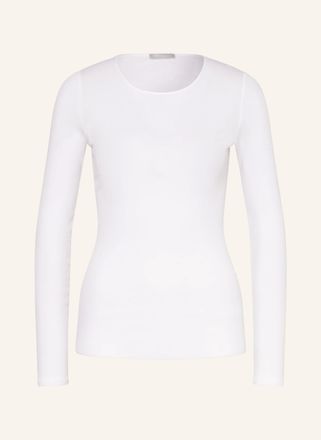 Hanro Schlafshirt Cotton Seamless weiss