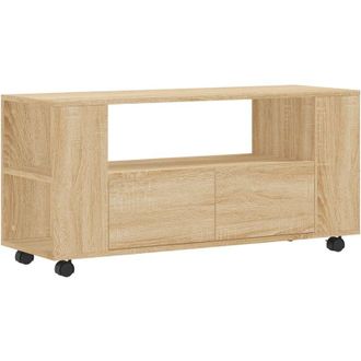 vidaXL Vidaxl - TV-Schrank Sonoma-Eiche 102x34,5x43 cm Holzwerkstoff