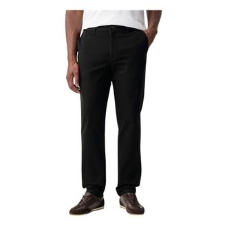 A|X Armani Exchange Pantalon en serg&eacute; de coton stretch - Homme - Pantalons - Noir - Taille: W31