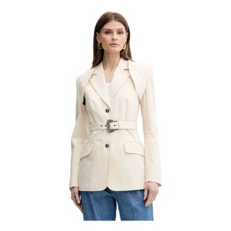 Versace Jeans Couture Einknopf-Blazer - - Jackets - Damen - Beige - XS