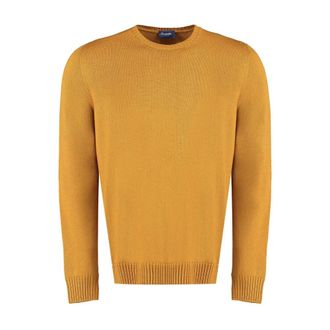 Drumohr Rundhals-Pullover - - Knitwear - Herren - Braun - S