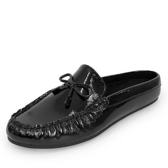 Aerosoles Jonquille pour femme, Similicuir verni noir froiss&eacute;, 41 EU