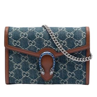 Gucci Pre-owned Dionysus Schultertasche - - Pre-owned - Damen - Blau - ONE SIZE